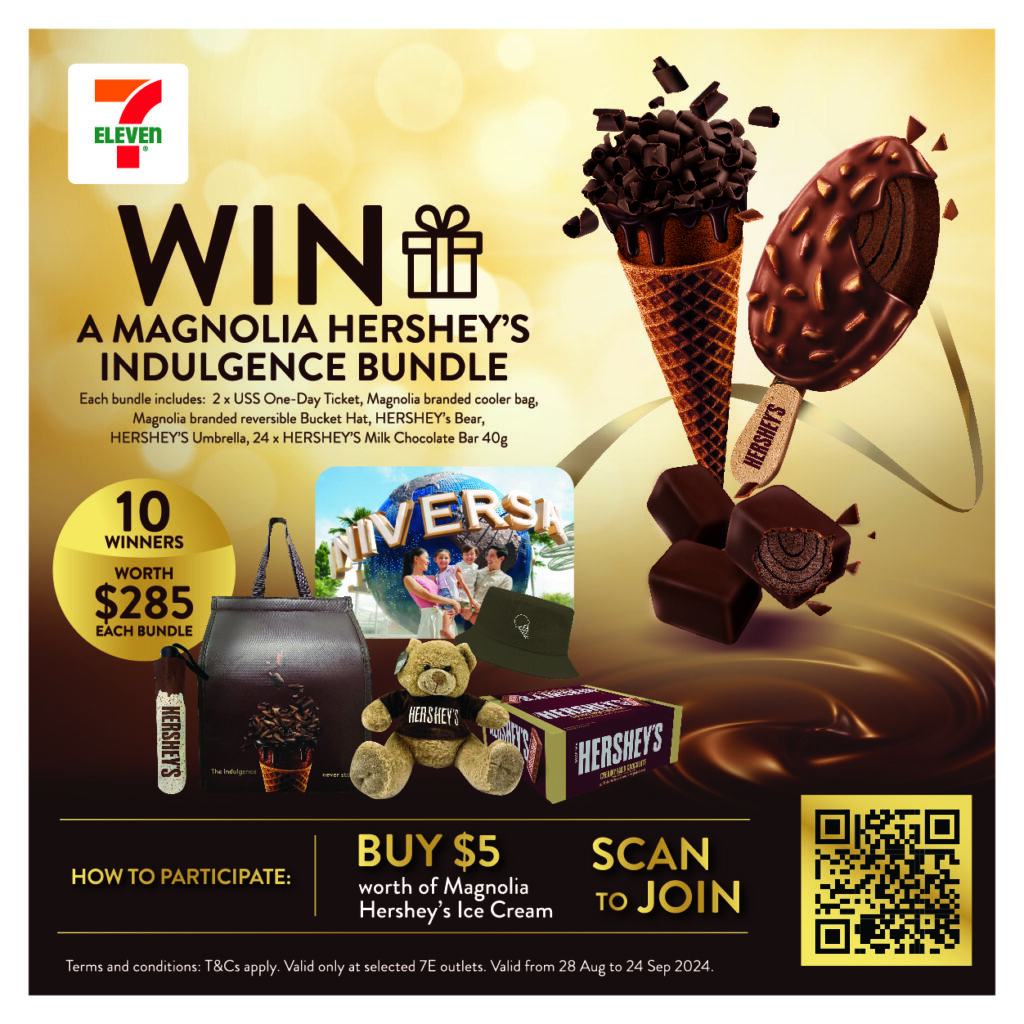 [7-ELEVEN EXCLUSIVE] Purchase MAGNOLIA HERSHEY'S ice cream and win ...